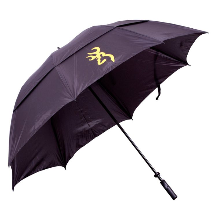 BROWNING UMBRELLA, MASTER WINDPROOF, BLACK – Accuracy Reloading